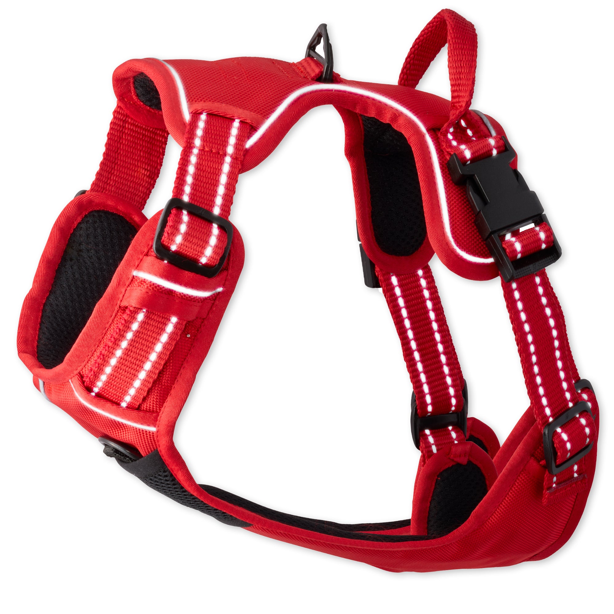 Max Red Dog Harness | Reflective Dog Harness | Pet Passion